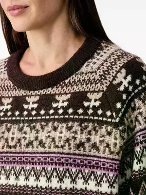 Marc O'polo Fair Isle-knit Raglan-sleeve Sweater
