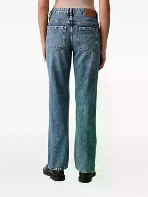 Marc O'polo Faded-effect Straight-leg Jeans