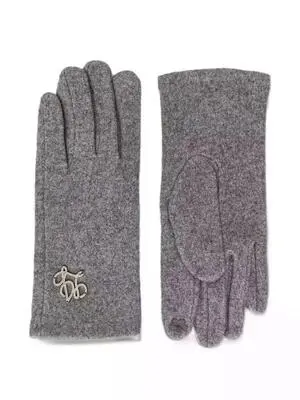 Liu Jo Gloves With Details In Faux Fur