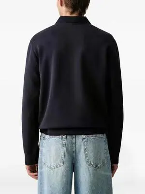 Armani Exchange Long-sleeve Polo Shirt