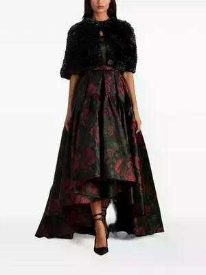 Alice + Olivia Deirdre Faux-fur Capelet