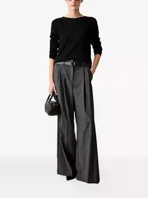 Marc O'polo Boat-neck Fine-knit Top