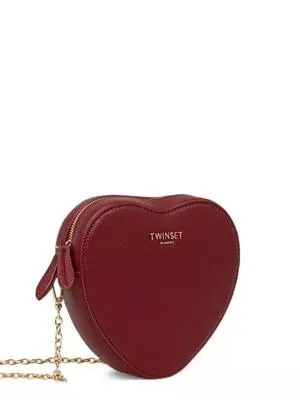 TWINSET Mini Heart-shaped Bag With Shoulder Strap