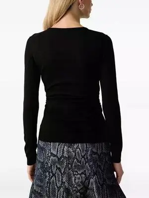 TRUSSARDI Ruched-detail Sweater