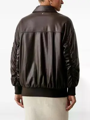 Armani Exchange Asymmetric-zip Jacket