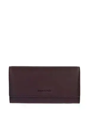 Marc O'polo Logo-debossed Leather Wallet - Red