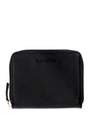 Marc O'polo Ellis Logo-debossed Leather Wallet - Black