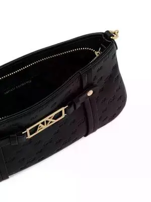 Armani Exchange Logo-embossed Chain-strap Shoulder Bag
