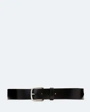 ALLSAINTS Darryll Leather Belt - Black