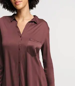 Hanro Modal-silk Grand Central Nightdress