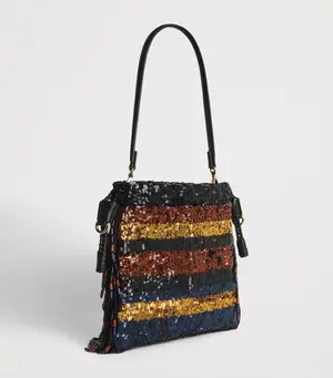 Etro Small Embellished Kalispera Top-handle Bag