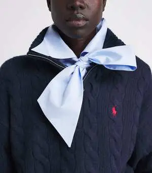 Polo Ralph Lauren Wool-cashmere Quarter-zip Sweater