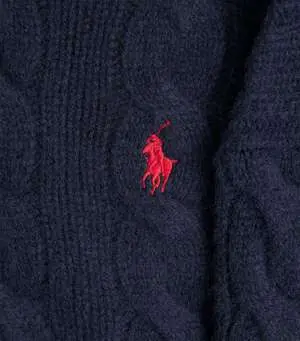Polo Ralph Lauren Wool-cashmere Quarter-zip Sweater
