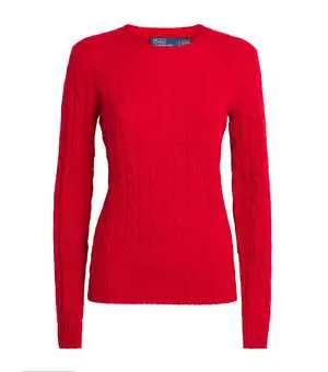 Polo Ralph Lauren Cashmere Cable-knit Julianna Sweater - Red