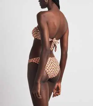 Melissa Odabash Strapless Printed Byron Bikini Top