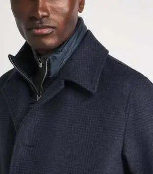 Herno Wool-blend Gilet Coat