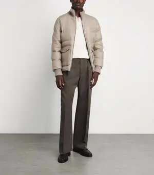 Herno Virgin Wool-silk Down Jacket