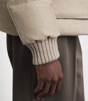 Herno Virgin Wool-silk Down Jacket