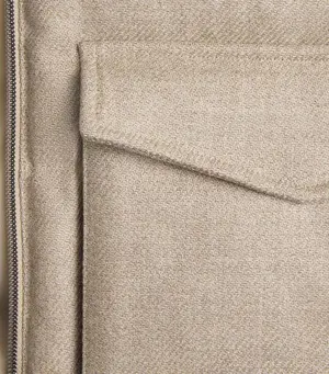 Herno Virgin Wool-silk Down Jacket