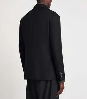 Eton Wool Double-breasted Blazer