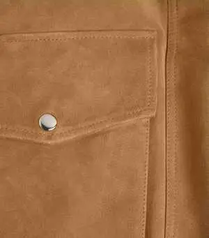 CHAROUX Suede Tunnel Aviator Jacket