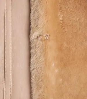 CHAROUX Shearling Edie Overcoat