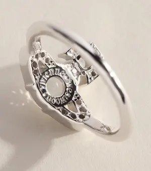 VIVIENNE WESTWOOD Sterling Ondina Ring