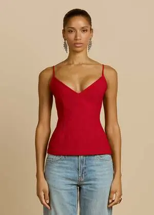 Arcina Ori Iris Top - Red