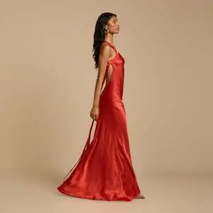 Arcina Ori Monique Dress Rust