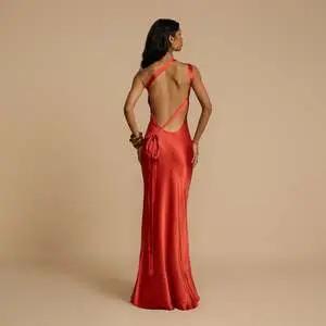 Arcina Ori Monique Dress Rust