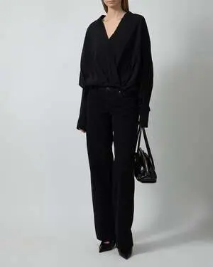Sportmax Blouse Loose-fit Pure Silk