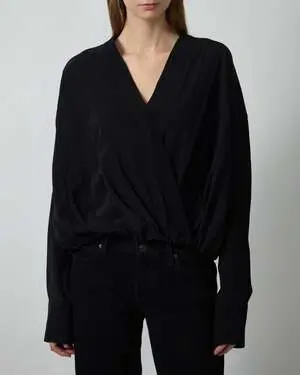 Sportmax Blouse Loose-fit Pure Silk