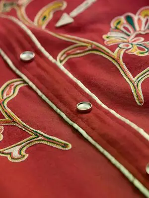 Ralph Lauren Floral Embroidered Shirt