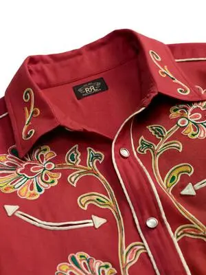 Ralph Lauren Floral Embroidered Shirt