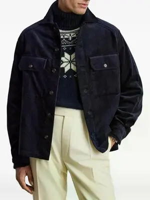 Ralph Lauren Purple Label Clyborn Corduroy Shirt Jacket