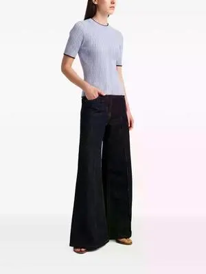 Anna Quan Bebe Ribbed-knit Top