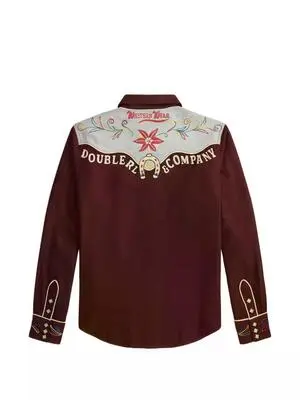 Ralph Lauren Floral-embroidered Shirt