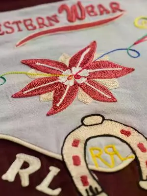 Ralph Lauren Floral-embroidered Shirt