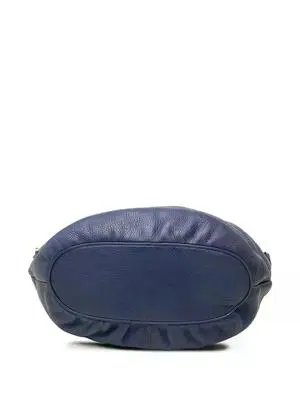 Loewe 2000-2026 Pebbled Calfskin Anagram Hobo Shoulder Bag