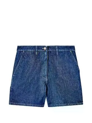 Giorgio Armani Contrast-stitch Denim Shorts