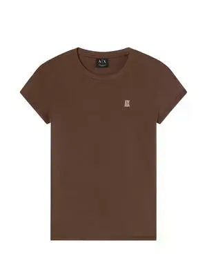Armani Exchange Logo-plaque T-shirt