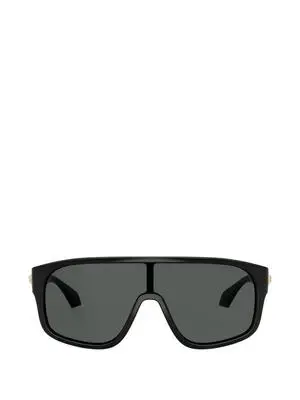 Versace Medusa Rectangular-frame Sunglasses - Black