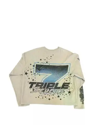 TRIPLE SEVENS All Star V2 Waffle-knit Graphic-print T-shirt