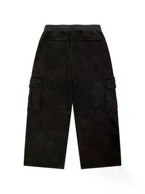 AAPE BY *A BATHING APE Moonface Camouflage-print Cargo Sweat Pants - Black