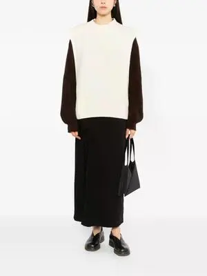 UMA WANG Ribbed-knit Sleeveless Top