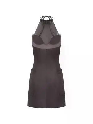 OUDE WAAG Halterneck Mini Dress