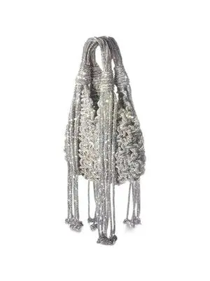 HIBOURAMA Mini Vannifique Pendant Crystal-embellished Shoulder Bag