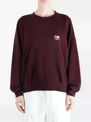 American Vintage Atubay Logo-print Sweatshirt - Red