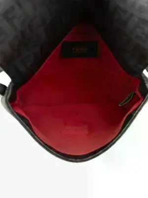 Fendi 2010-2026 Zucchino Spalmati Crossbody Bag