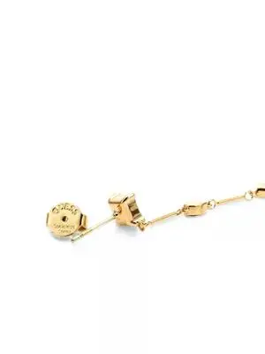 Guess Crystal Pendant Drop Earrings